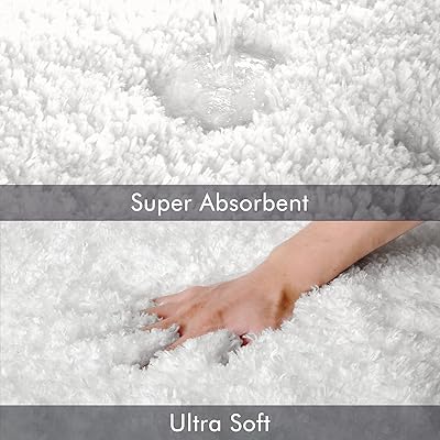 Amazon.com: Evovee Hello Beautiful Bath Mat Light Pink Blush Peach ...