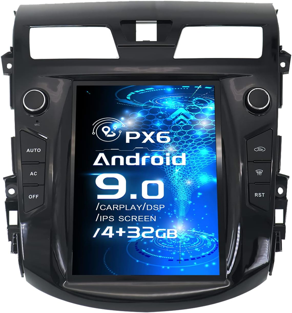 Amazon.com: MOOKAKA Tesla Style Radio Android Car Stereo 2 din GPS ...