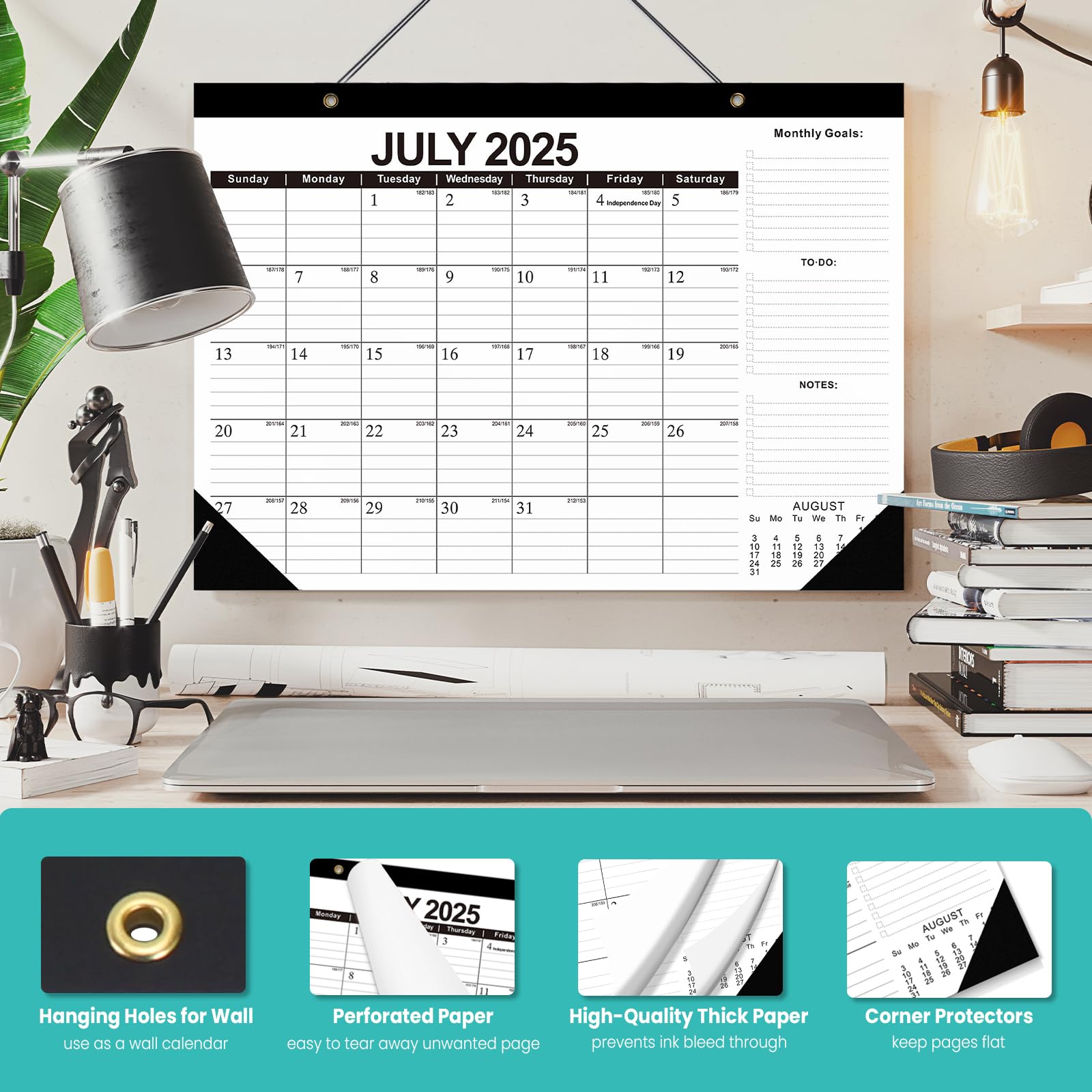 Best Desk Calendar 2025 2025 - 2026 Two Year Calendar 2025 And 2026 Printable PDF | Desk ...