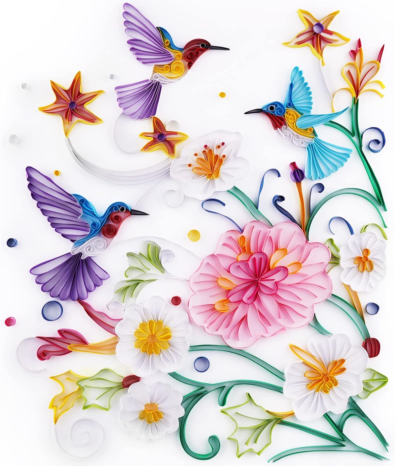 Amazon.com: Uniquilling Quilling Kits Paper Quilling Kit for Adults ...