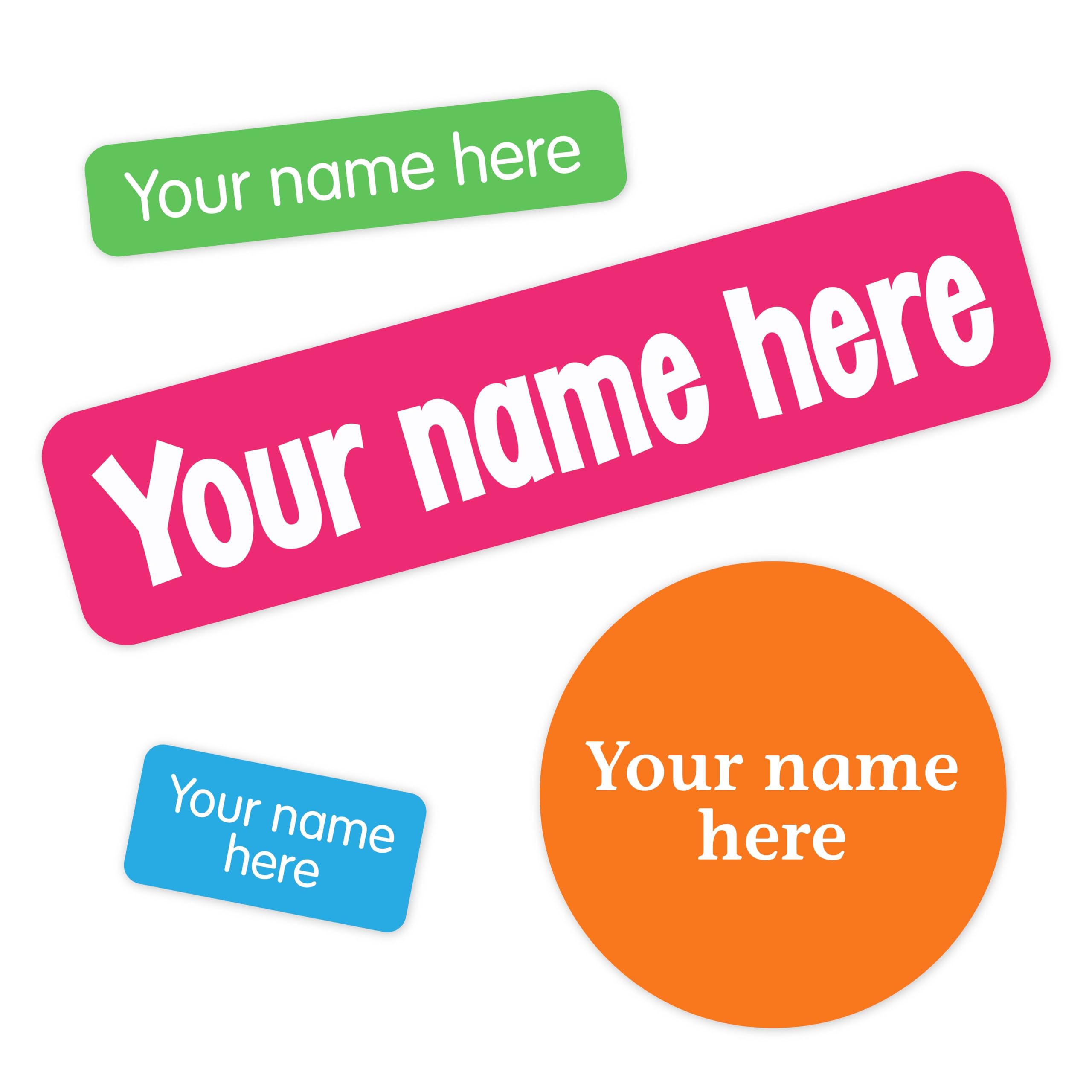 Amazon.com: Mabel’s Labels Back-to-School Name Label Pack – 53 Laundry ...