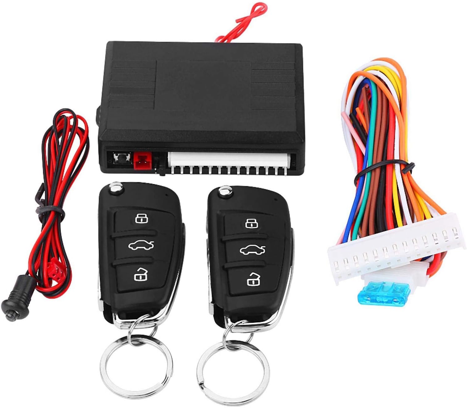 FICBOX Universal Car Door Lock Vehicle Keyless Entry System Auto Remote ...