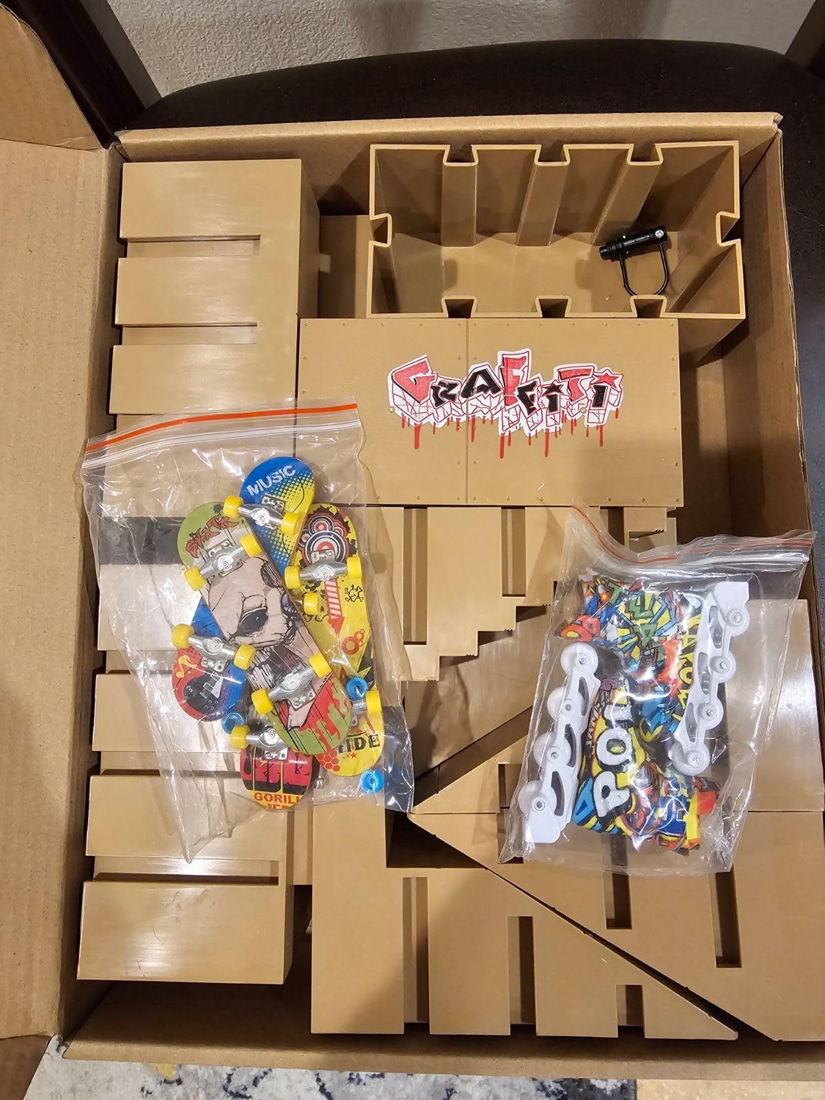 $8/mo - Finance WINNER PRO Fingerboard Skate Park Kit with 8 Skatepark ...