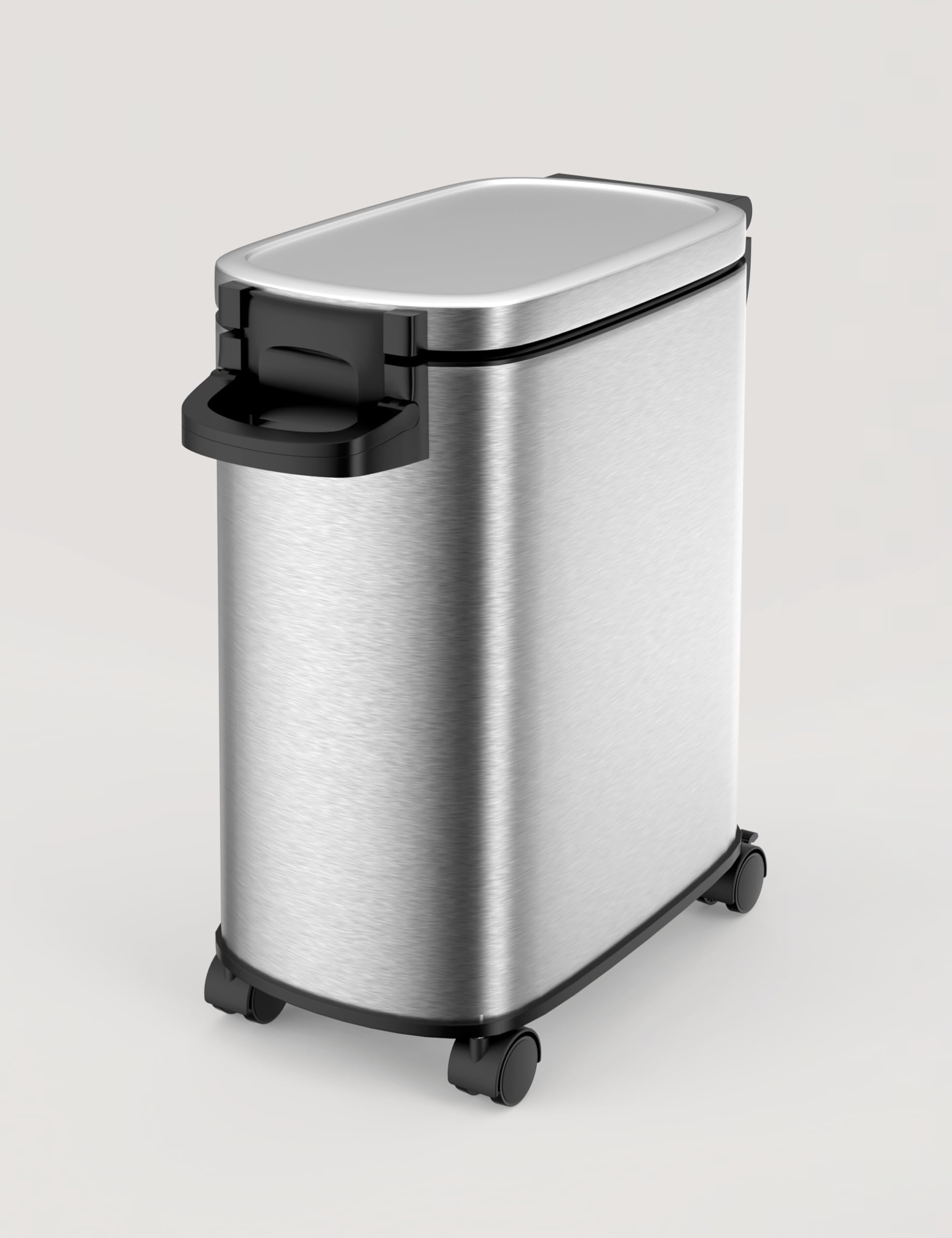 Amazon.com: Stainless Steel Dog Food Storage Container,20LB/25LB ...