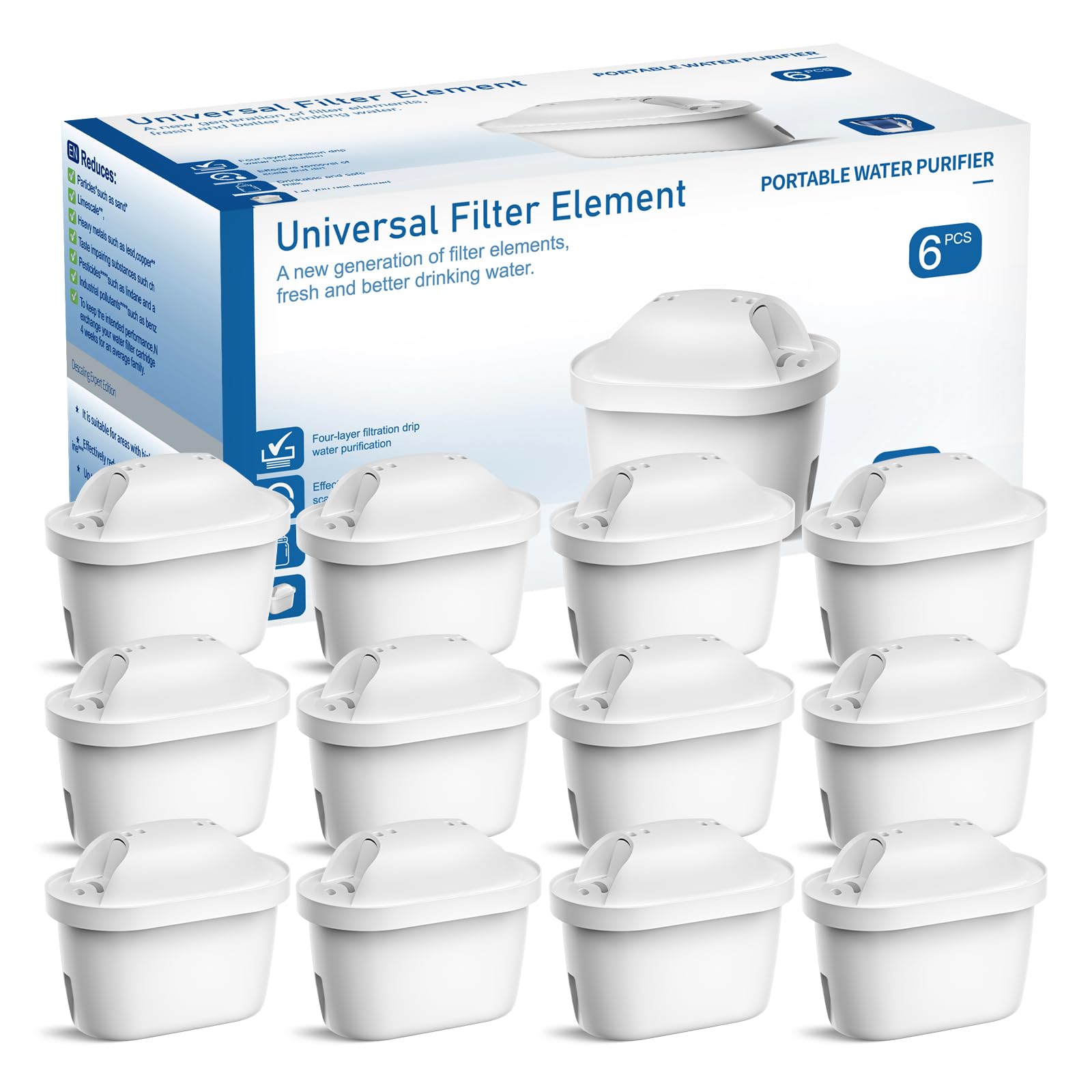 Water Filter Cartridges for Brita® Maxtra Pro® All-in-1 and Maxtra+ ...