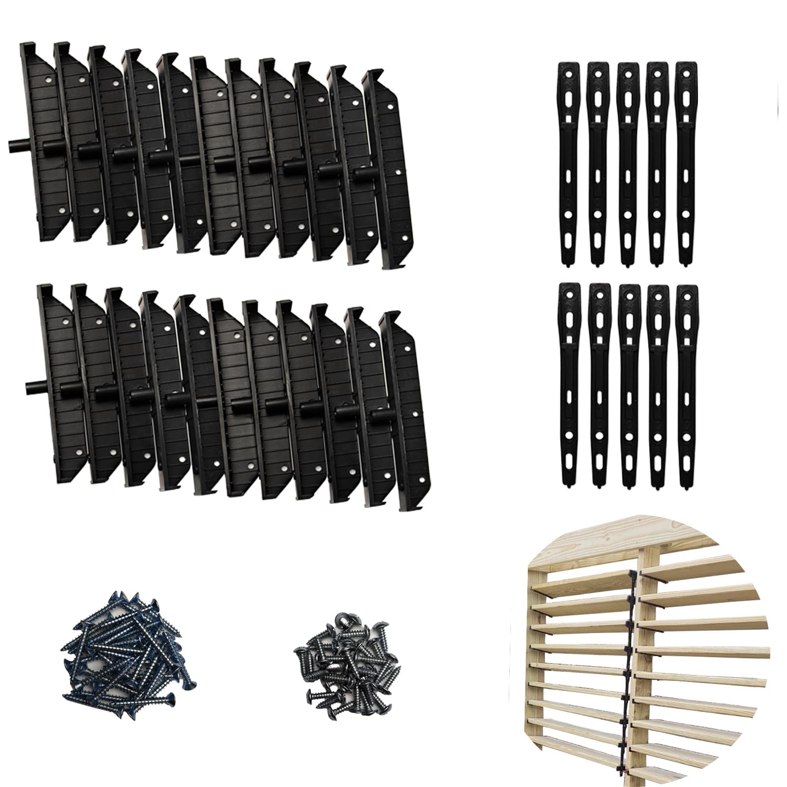 Louver Hardware System For Blinds And Shutters Sunblind System Brackets ...