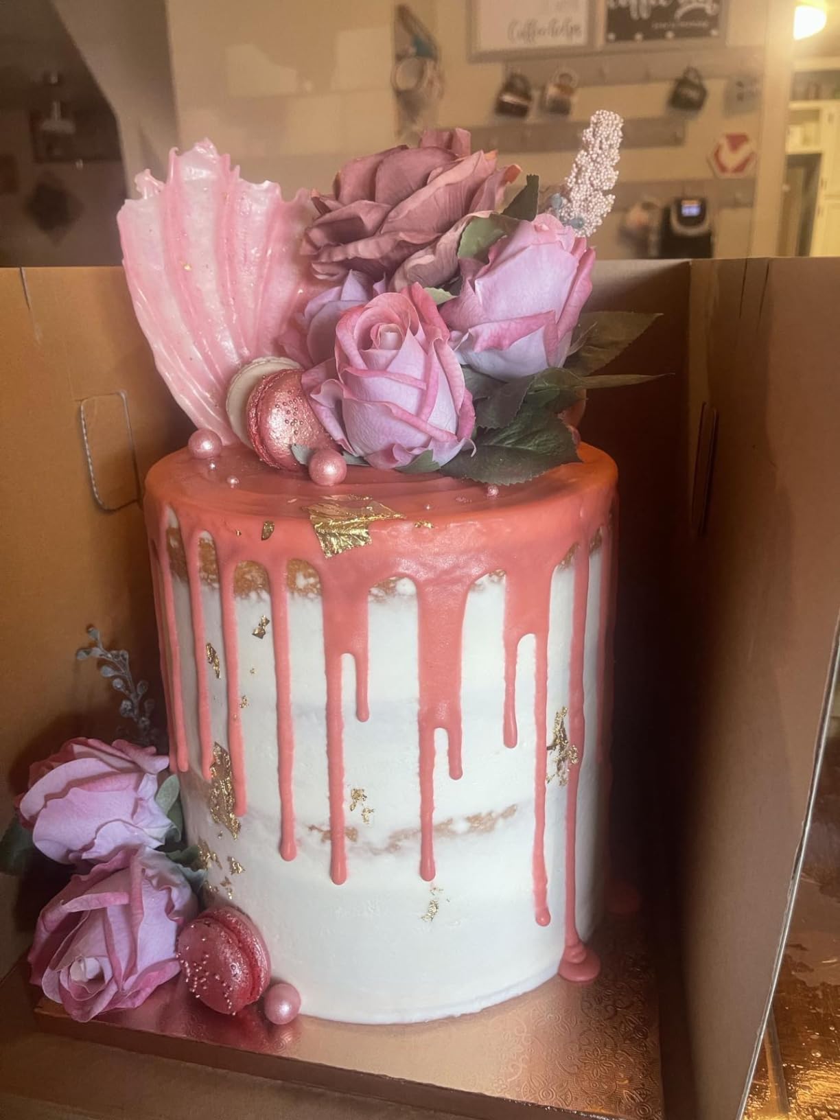 Amazon.com: Moretoes Tall Cake Boxes Tiered Cake Box 9 Pack 3 Sizes ...