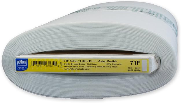 Amazon.com: Pellon Peltex One-sided fusible stabilizer