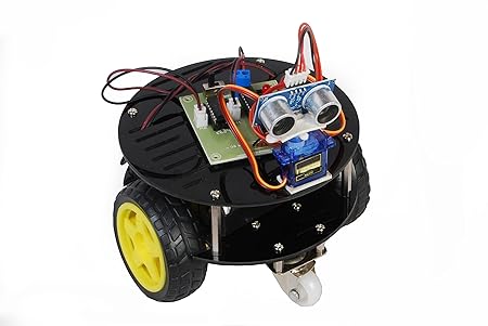 Obstacle avoiding Robot Using ultrasonic Sensor with Project Report ...