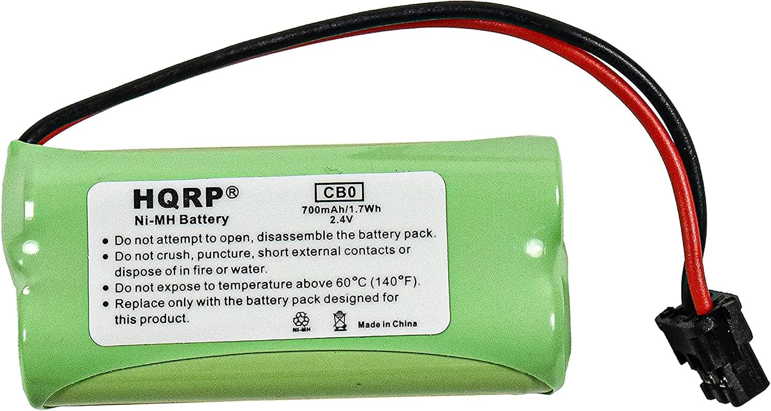Amazon.com: HQRP Cordless Phone Battery Compatible with DECT 2080-2W ...