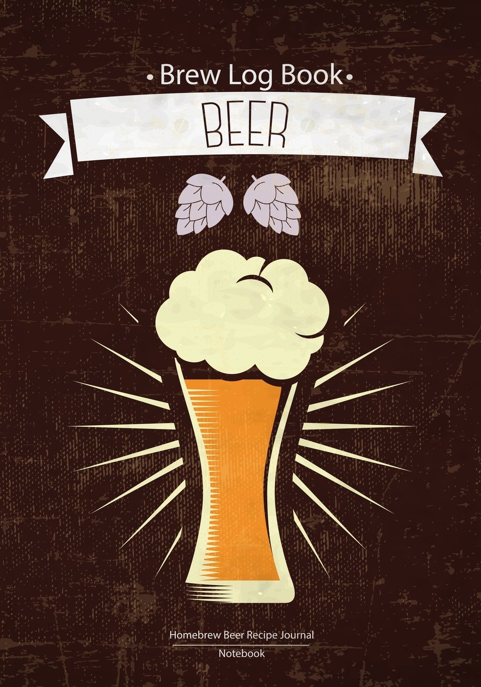 Amazon.com: Brew Log Book - Homebrew Beer Recipe Journal : Notebook ...