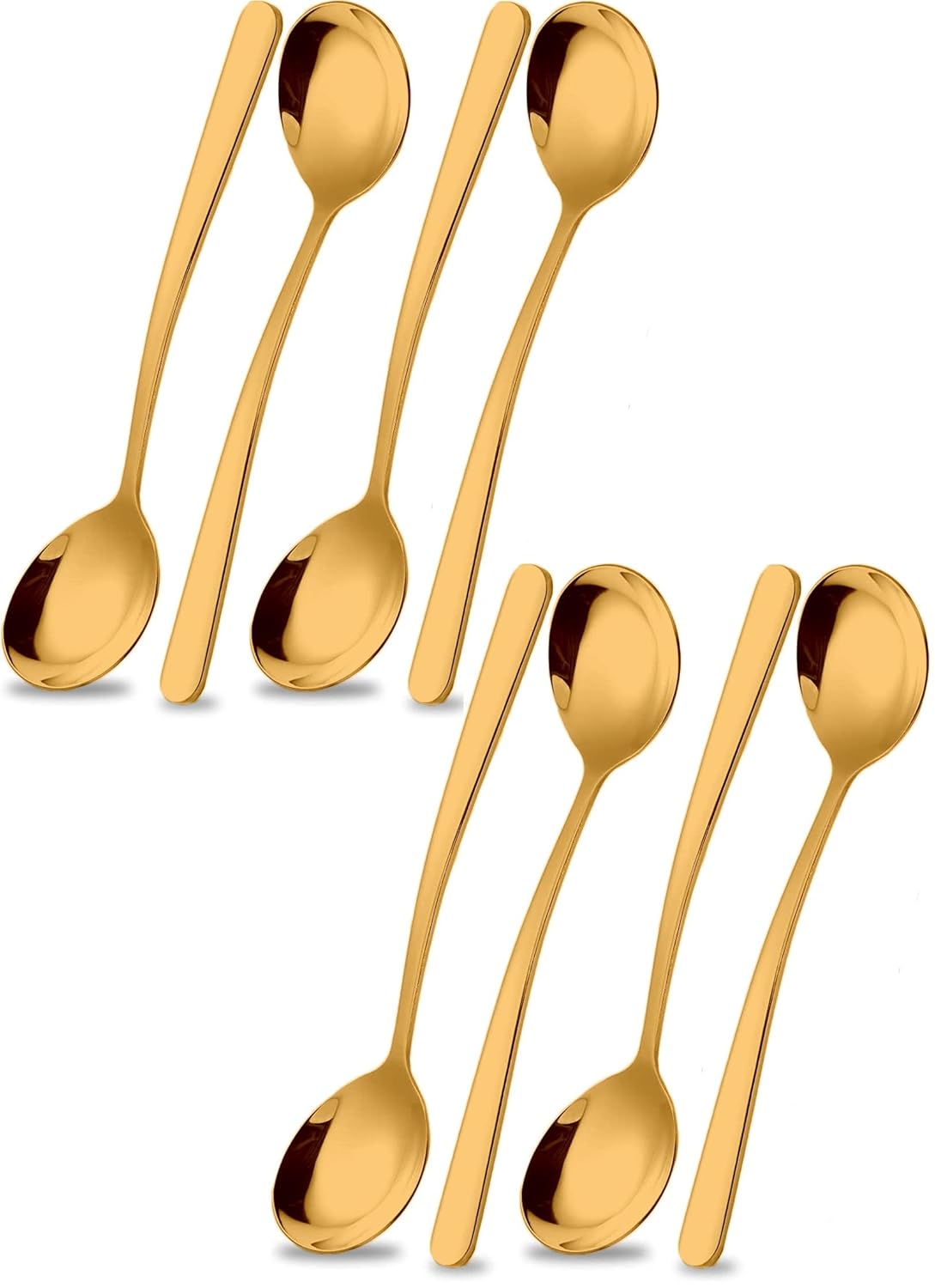 Buy Spatlus Dinner Spoons Set Stainless Steel Spoons for Home, Kitchen ...