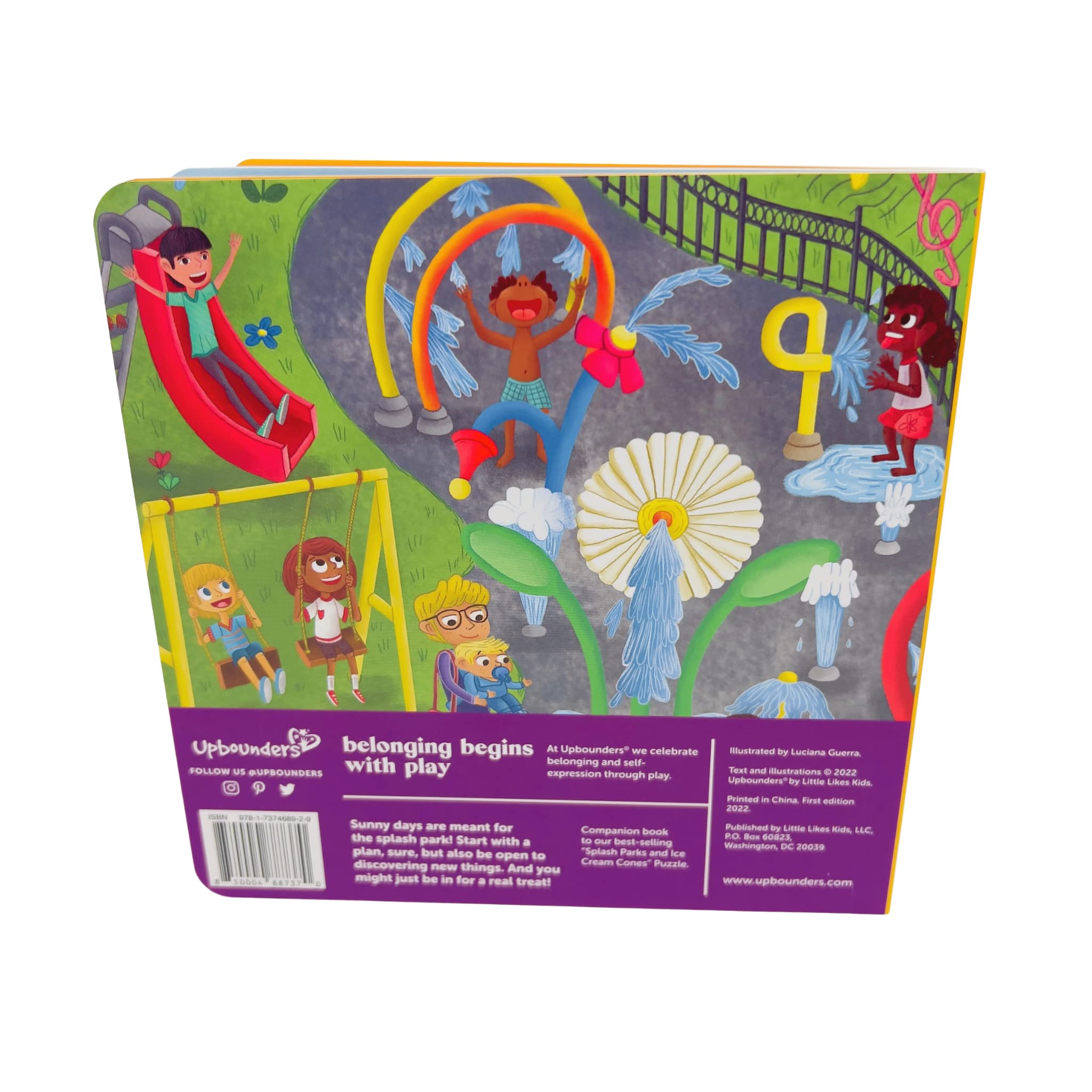Snapklik.com : Upbounders: A Day At The Splash Park - Board Book