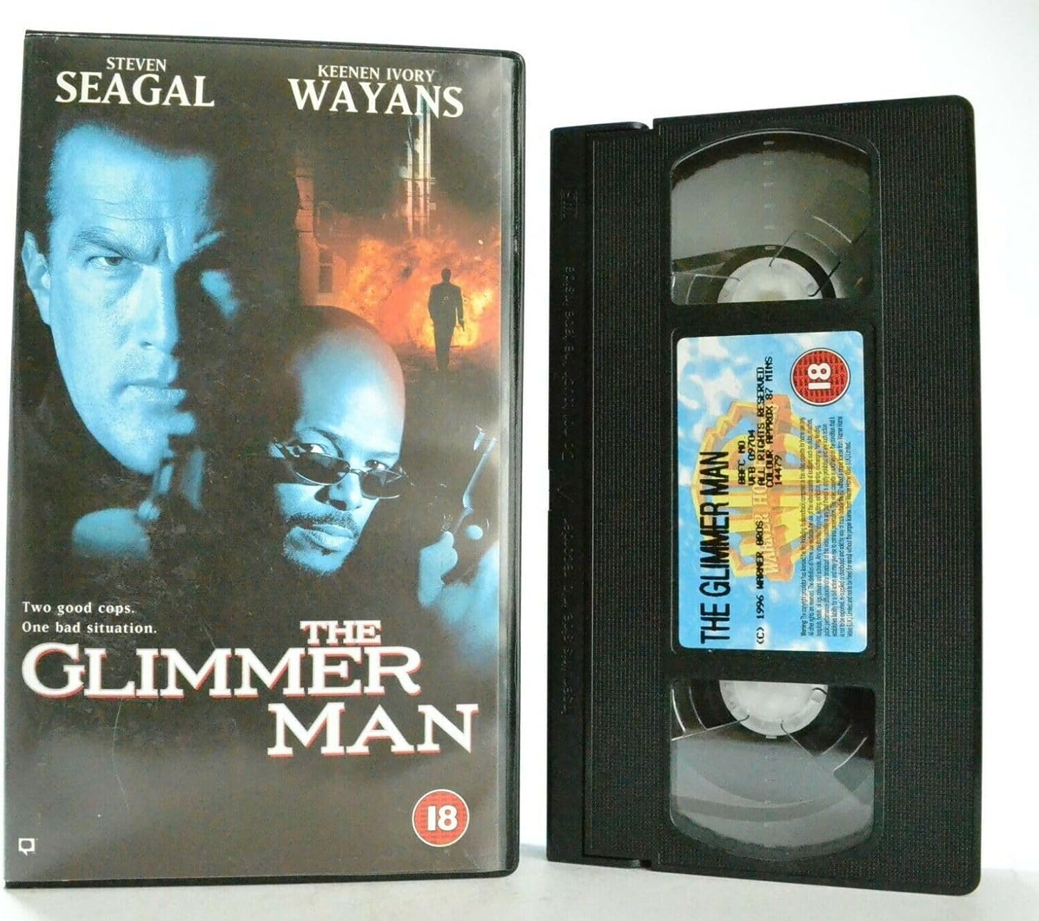 The Glimmer Man [VHS] : Steven Seagal, Keenen Ivory Wayans, Bob Gunton ...