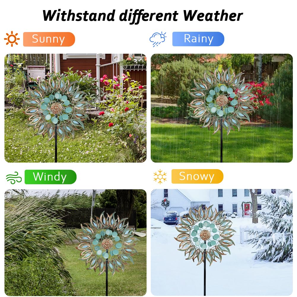 Snapklik.com : DREAMSOUL 23.8" Wind Spinners Outdoor
