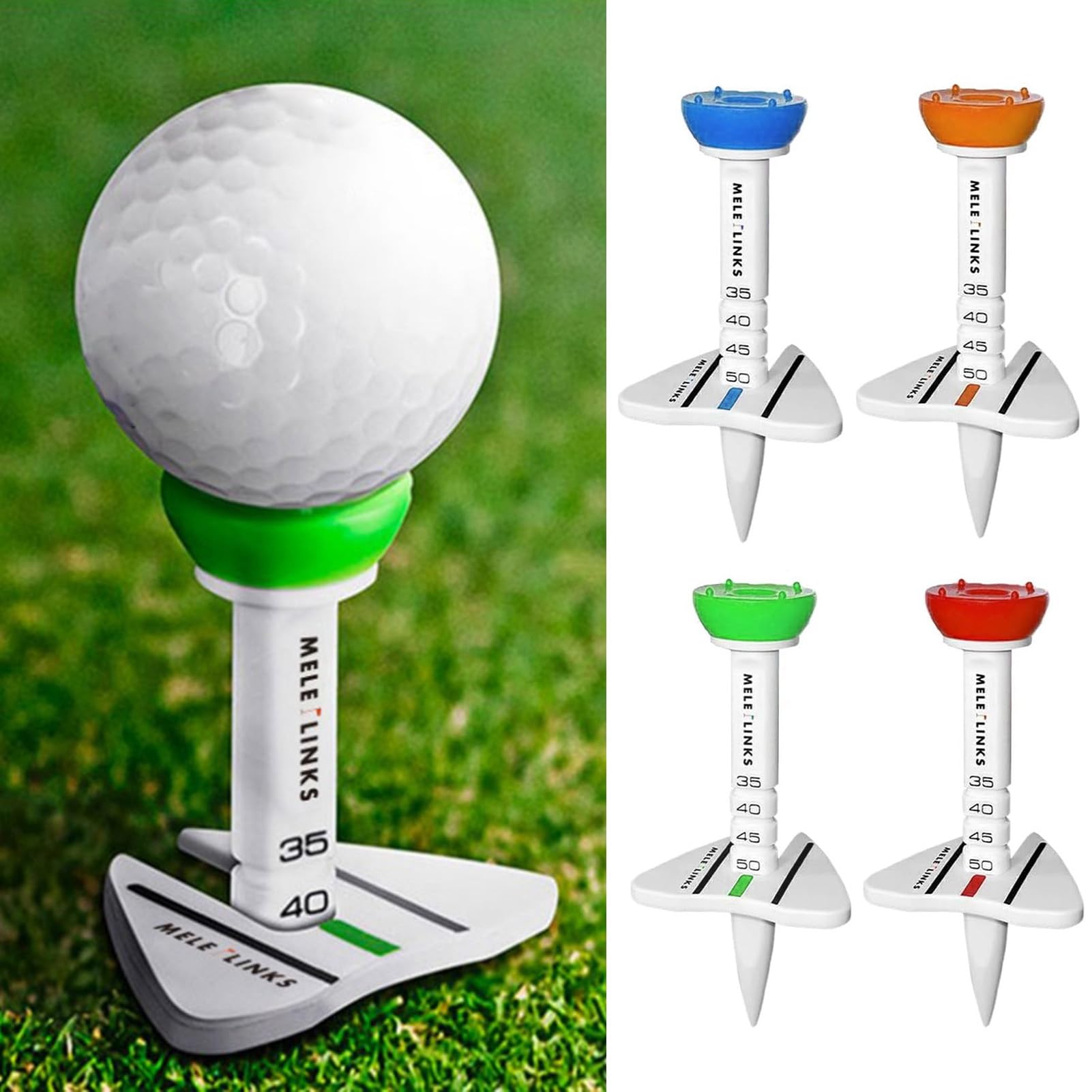 Amazon.com : 4Pcs Professional Plastic Golf Tees with Upgraded Big Head ...