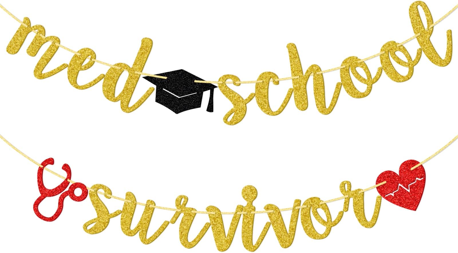 Amazon.com: Nacho Average Doctor Banner, Congrats Doctor/Future Doctor ...