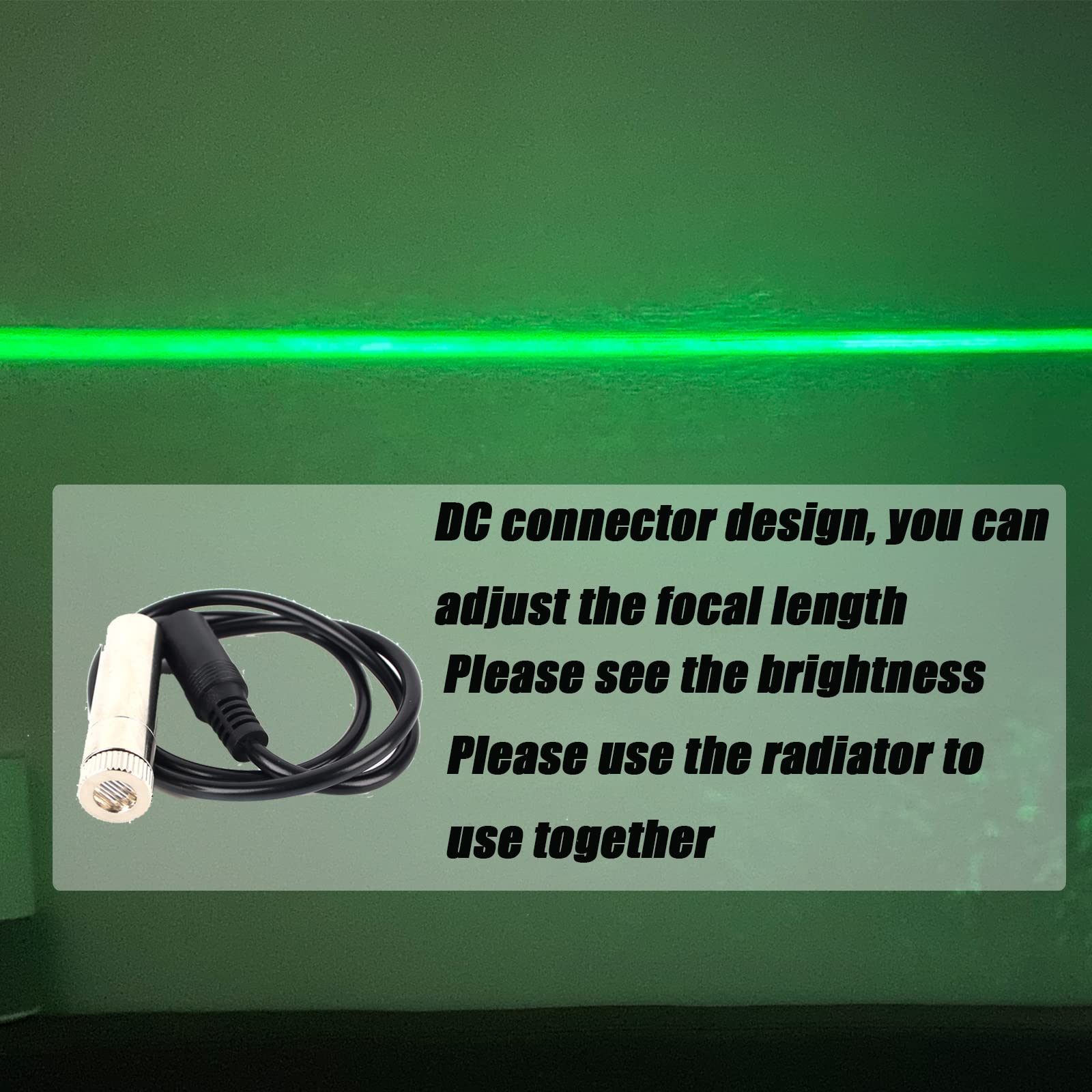 Laser Tag Green Laser Pointer DC Green Laser Module Industrial Laser ...