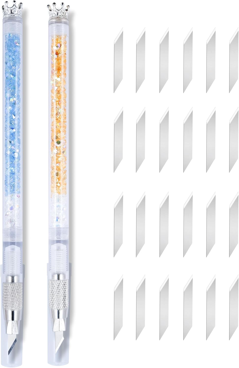 Amazon.com: Exacto Knife Set, Bling Hobby Knife Pen with Blade Refills ...