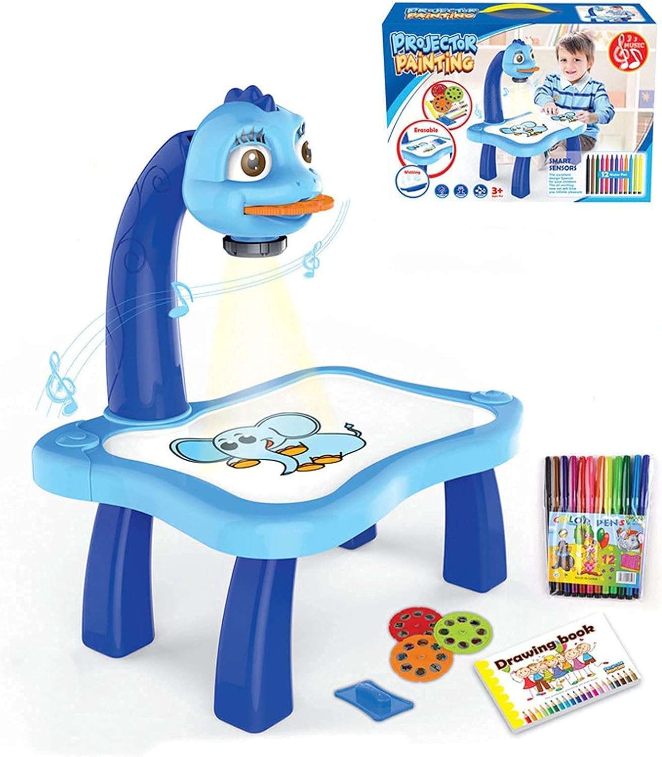 Amazon.com: Owill-home Projector Painting Set for Kids, Drawing ...
