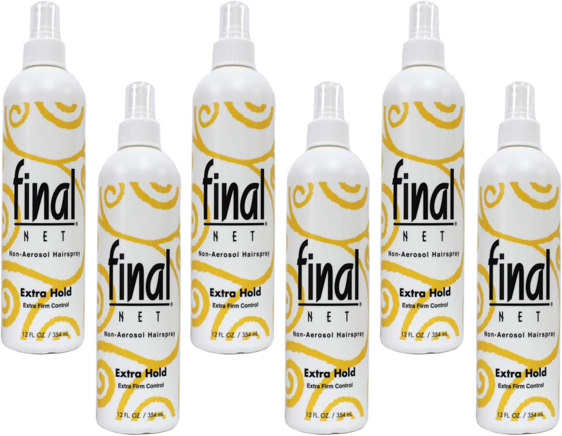 Amazon.com: Final Net Non-Aerosol Hairspray Extra Hold Extra Firm ...