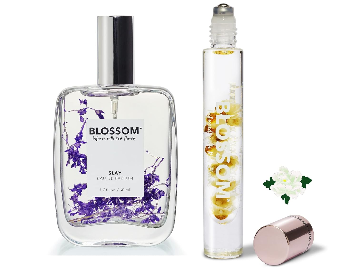 Amazon.com : Blossom Roll on Rollerball Perfume Oil with Natural ...