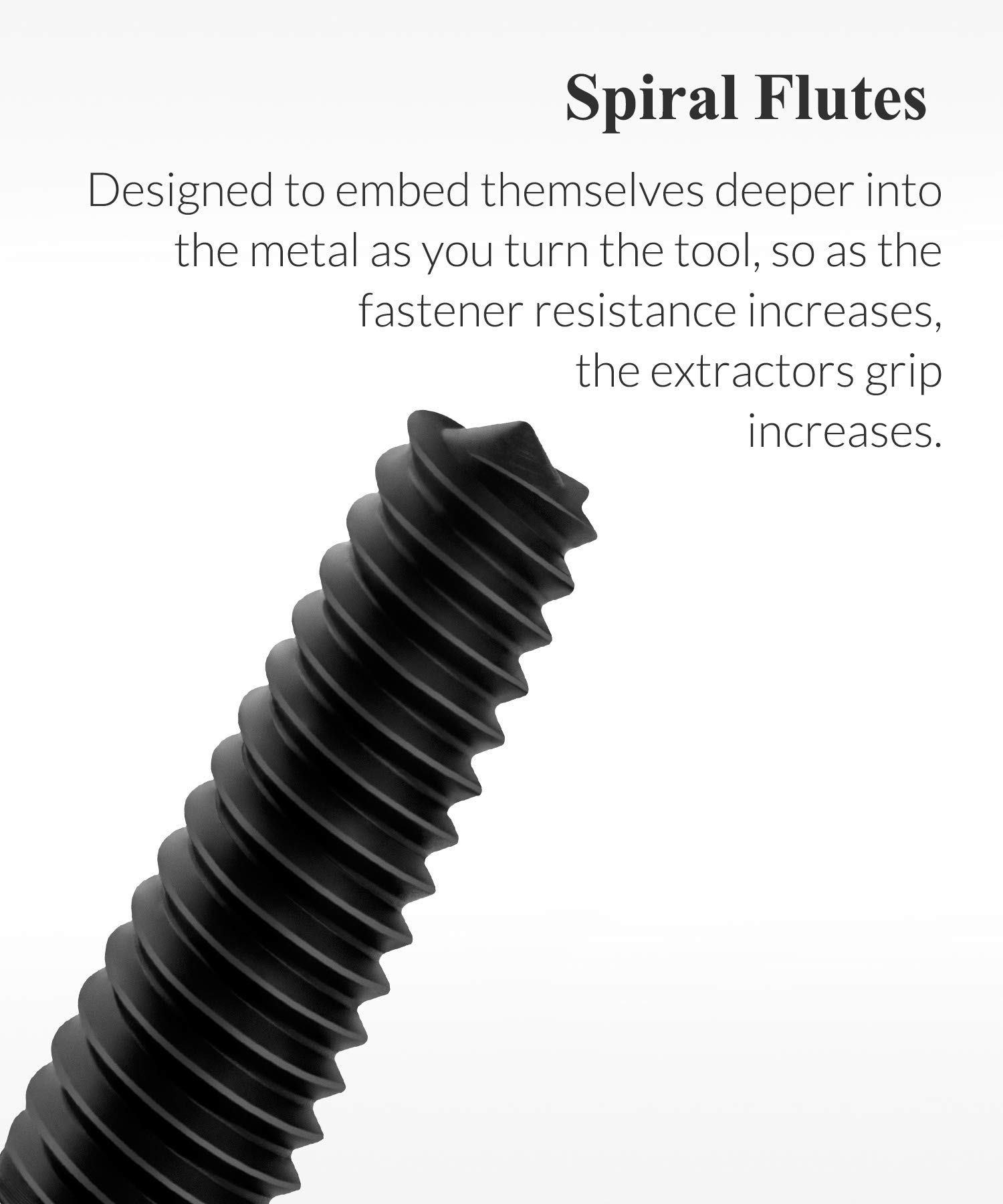 Buy QWORK Screw Extractor Easy Out Damaged Bolt Extractor Kit Stripped ...