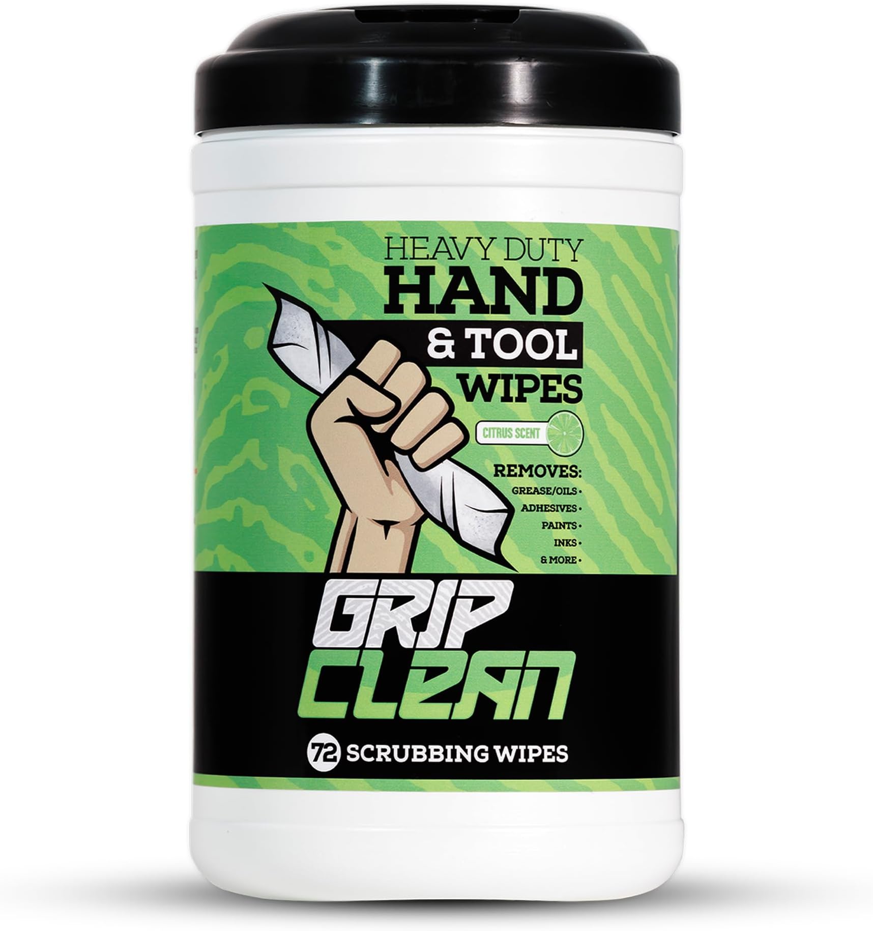 Amazon.com: Grip Clean Cleaning Wipes – Hand Cleaner for Mechanics ...