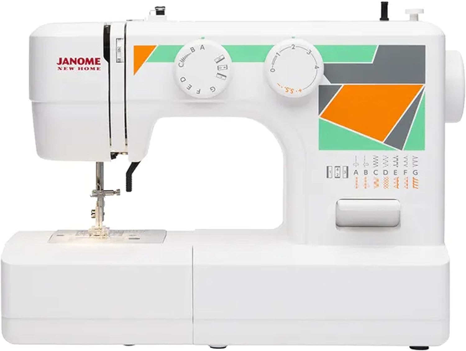 Amazon.com: Janome MOD-15 Easy-to-Use Sewing Machine with 15 Stitches ...