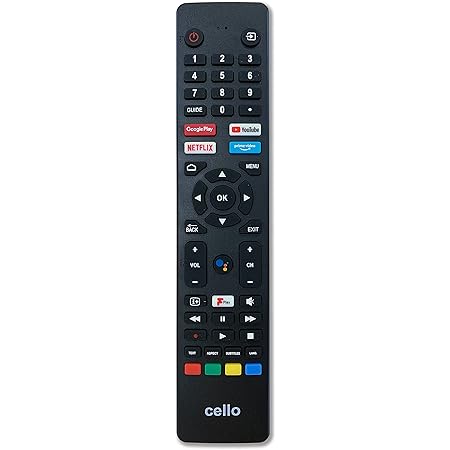 Cello Google Android TV Remote Control (MTC Version): Amazon.co.uk ...