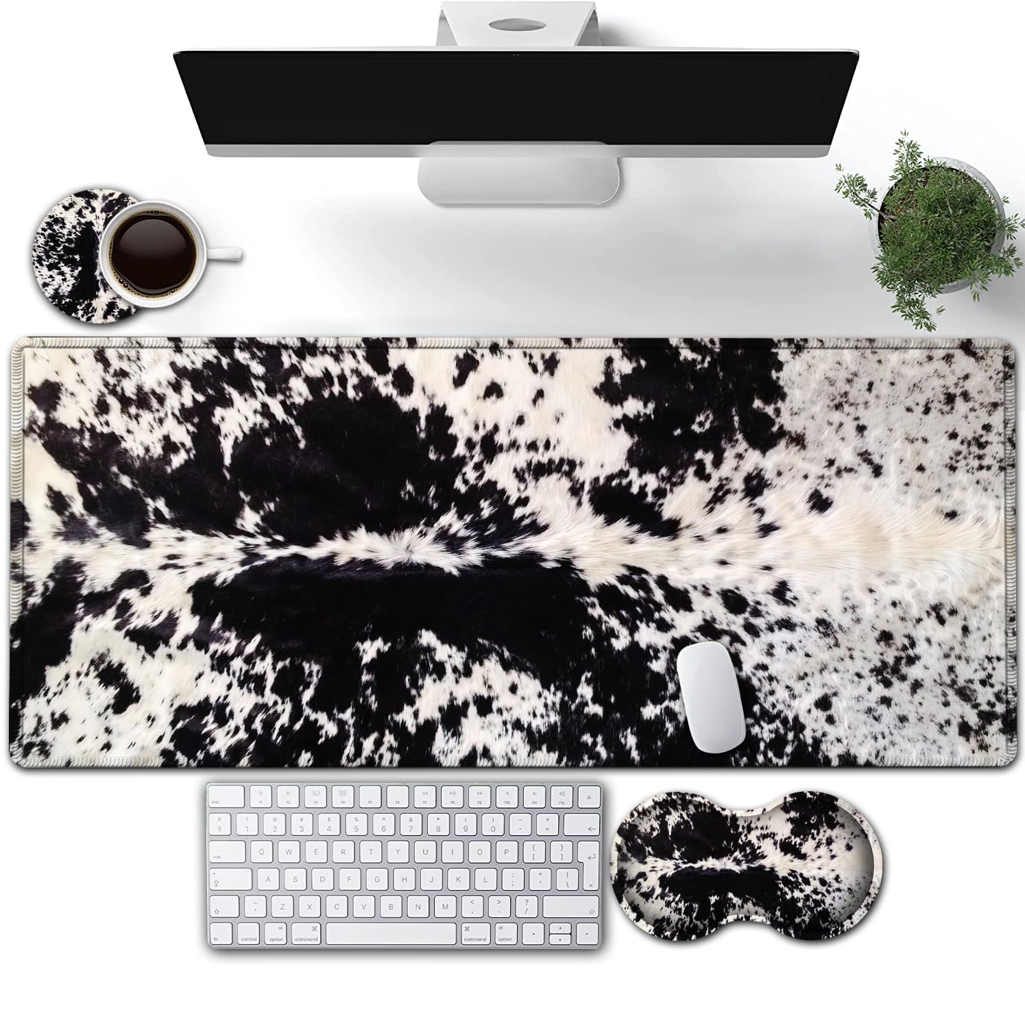 Amazon.com: Large Gaming Mouse Pad, Extended Waterproof Desk Pad ...