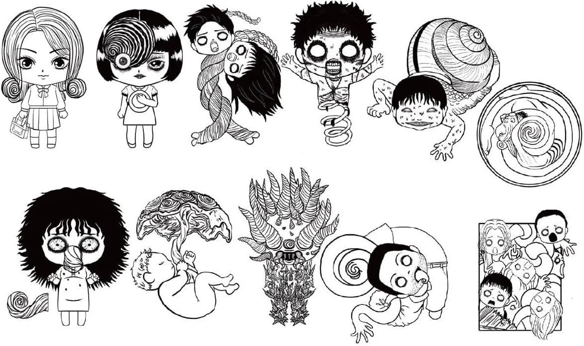 Amazon.com: Uzumaki 3D Foam Bag Clip : Junji Ito: Clothing, Shoes & Jewelry