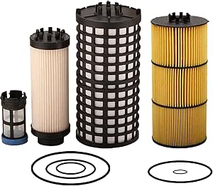 Amazon.com: PF9924 Fuel Filter Kit LF17511 P551005 Oil Filter Service ...