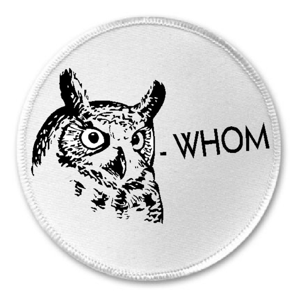 Owl Saying Who