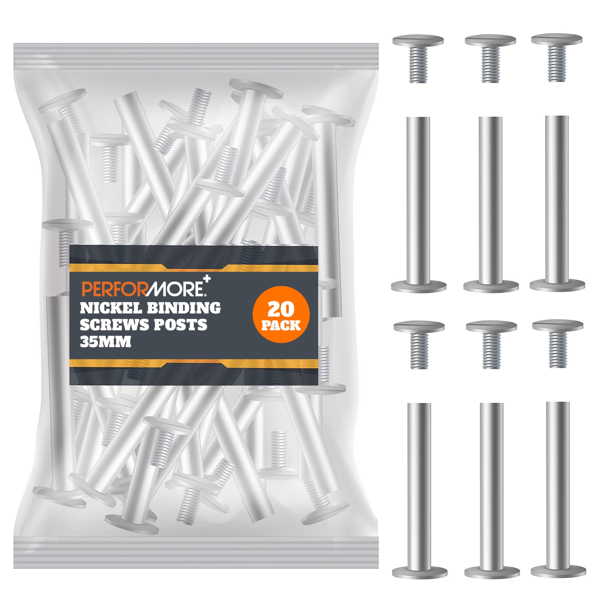 Titanium Post 10-Pack Of 5mm X 20mm Nickel-Plated Binding Screw Posts ...