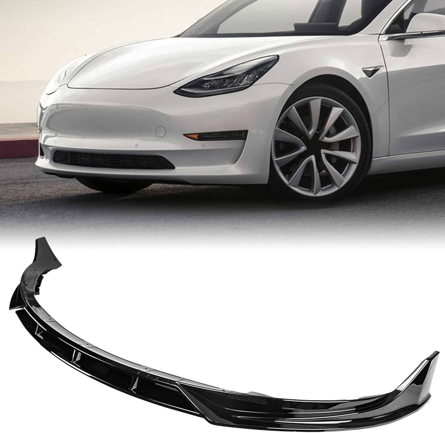 Amazon.com: Rolling Gears Front Lip Spoiler Compatible with 2017-2023 ...