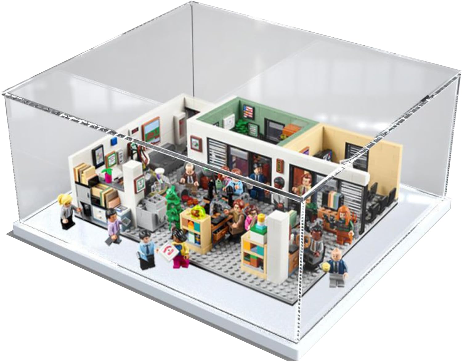 Amazon.com: Display Box Compatible with LEGO 21336 Office Model Display ...