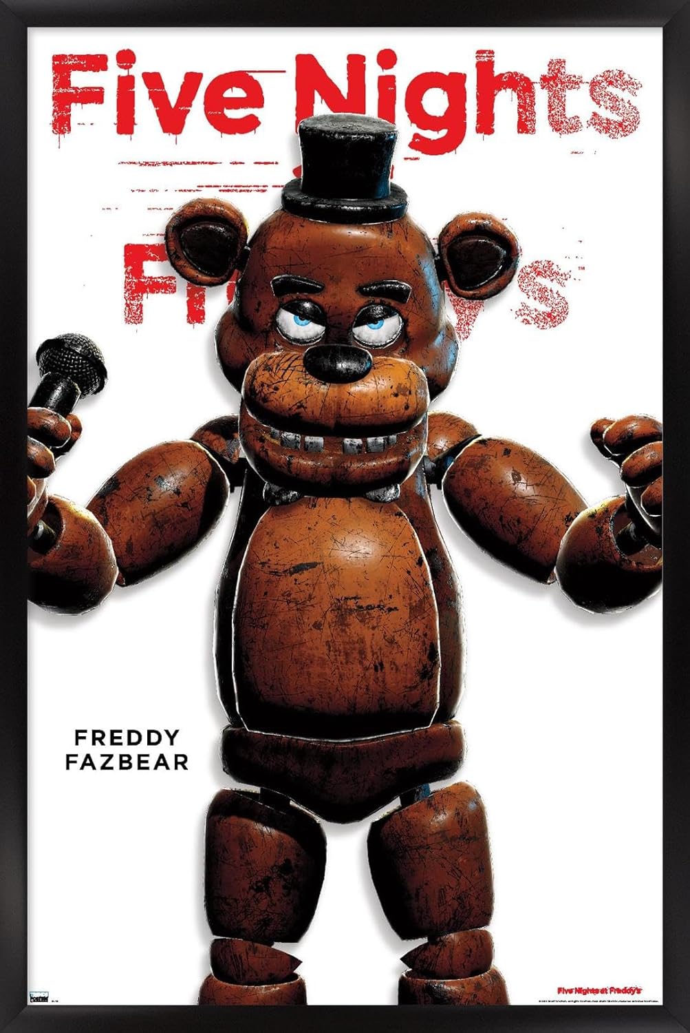 Amazon.com: Five Nights at Freddy's - Freddy Feature Series Wall Poster ...