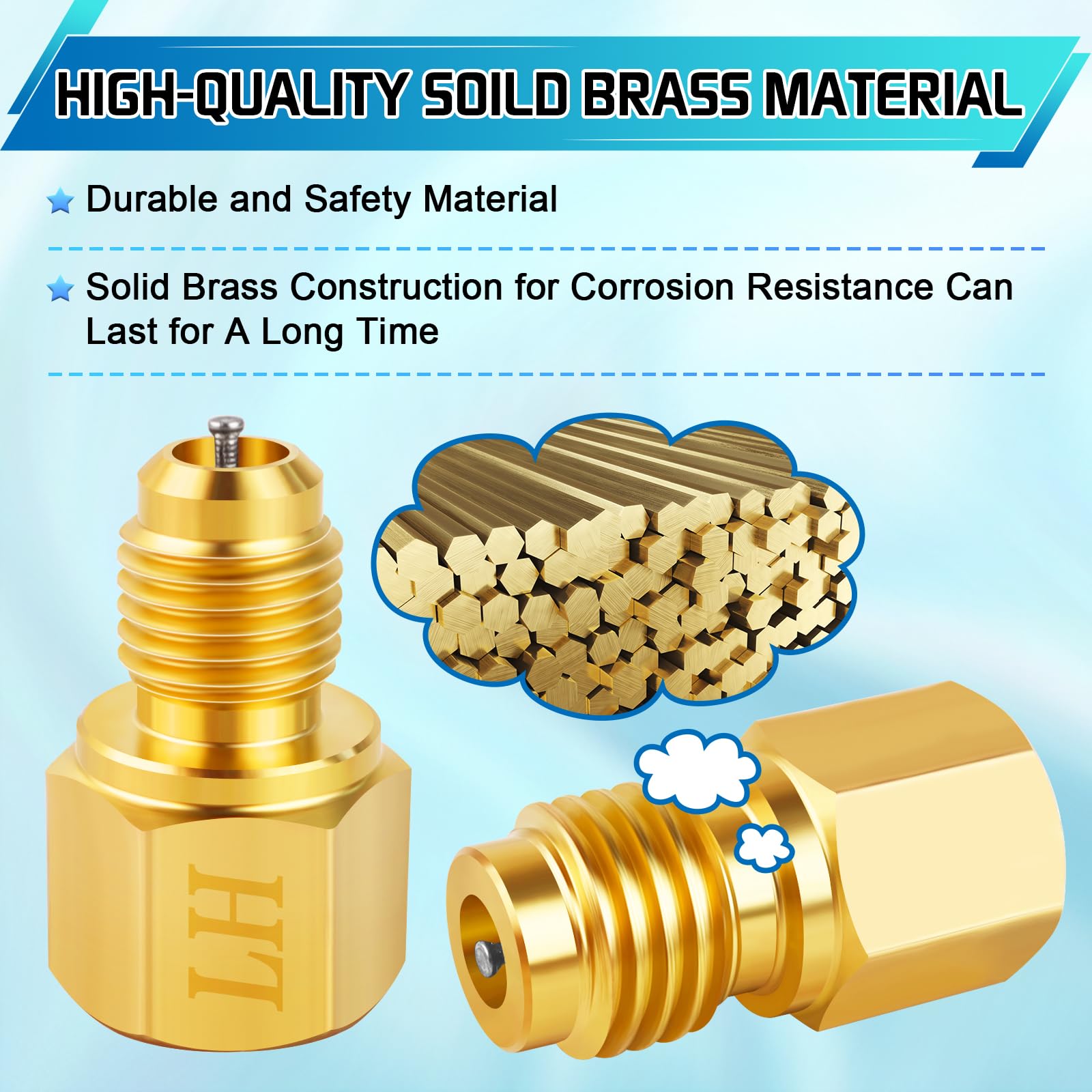 Snapklik.com : Boltigen R1234YF Refrigerant Tank Adapters, R12 To ...