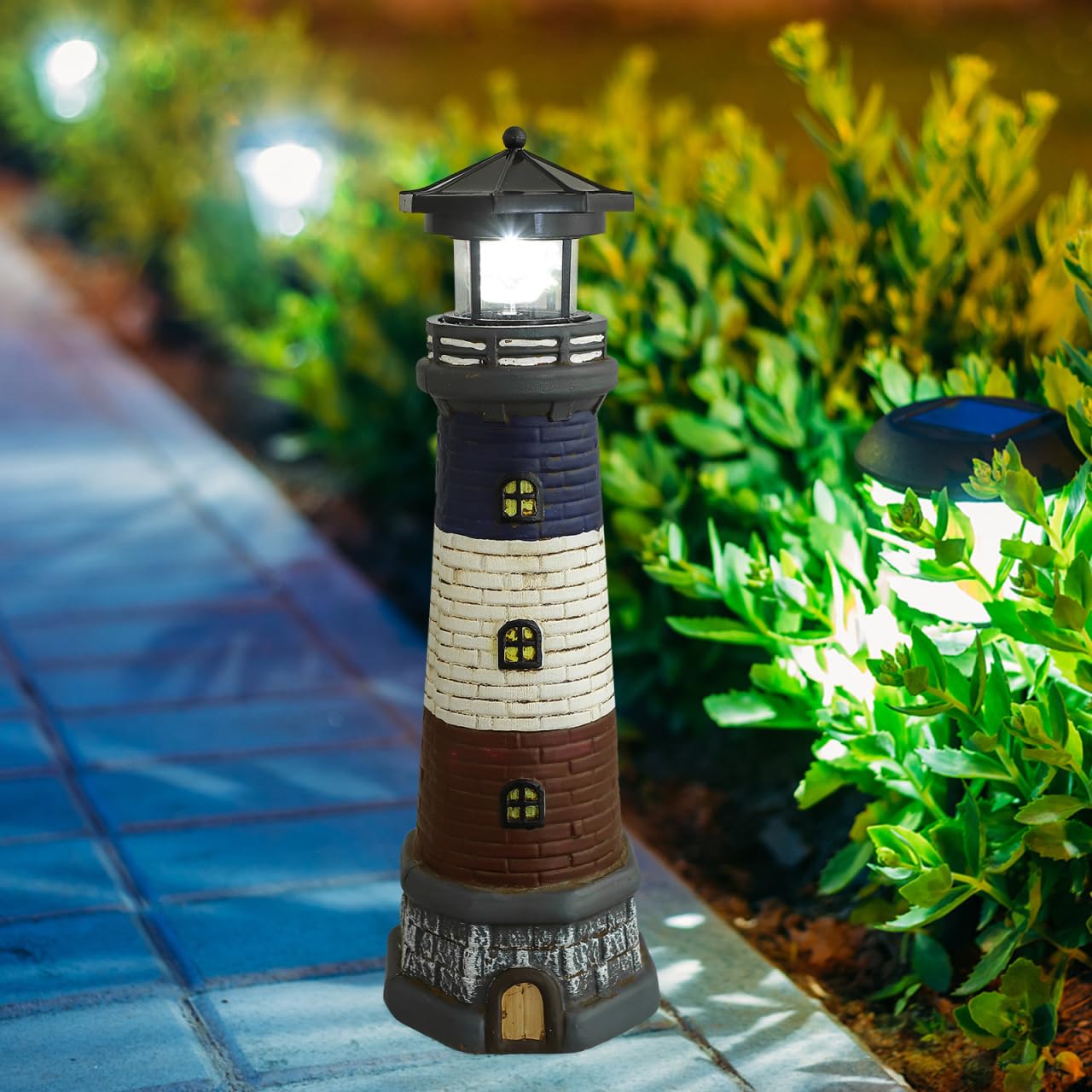 Solar Powered Lighthouse With Working Light Solar Powered Lighthouse