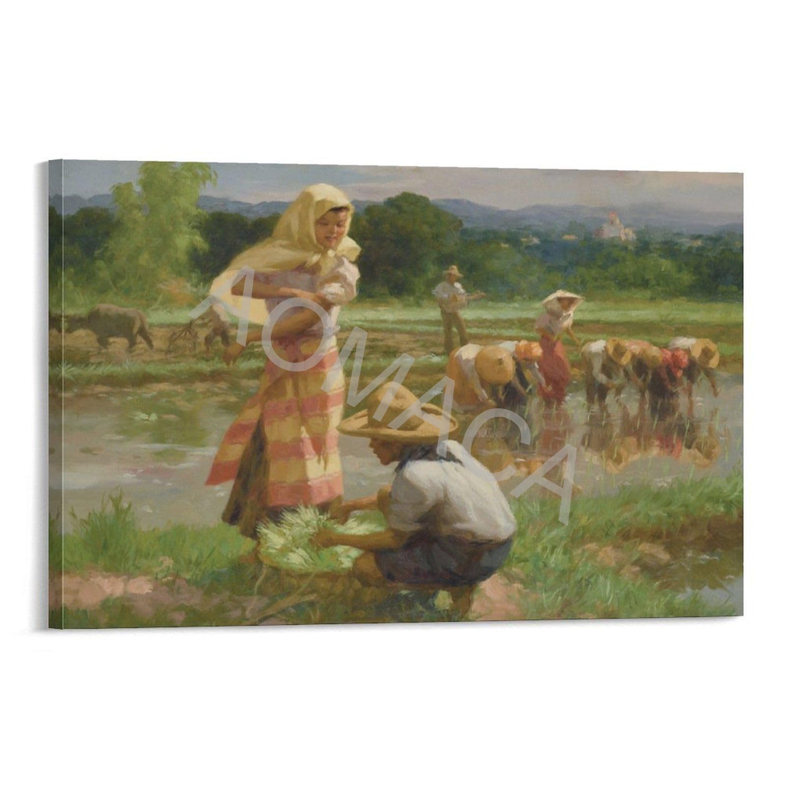 Filipino Farmer Painting