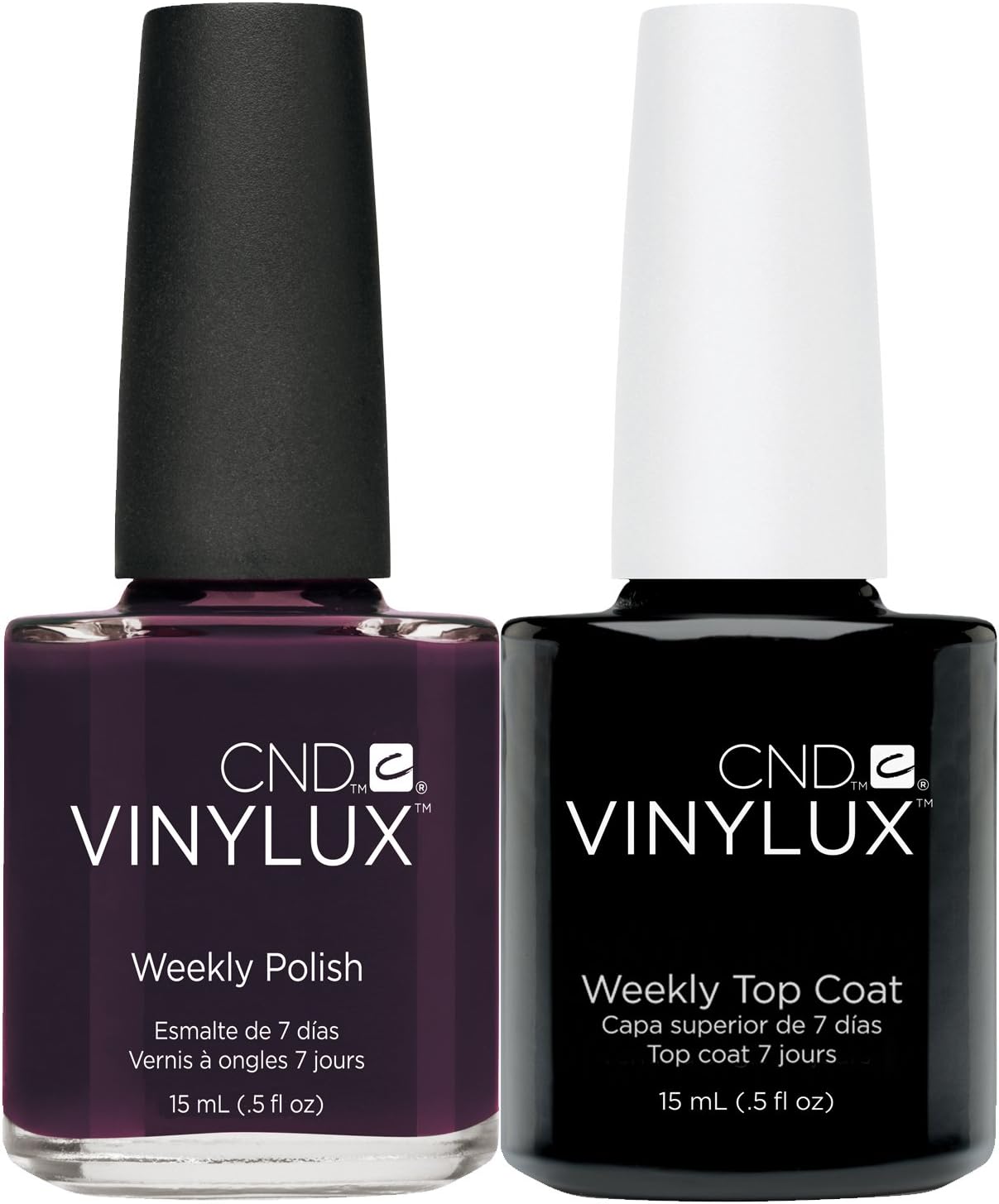 CND Vinylux Dark Dahlia Plus Top Coat Nail Polish 50 g : Amazon.co.uk ...