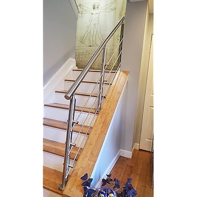 304 Stainless Steel Handrail for Deck Stairs Indoor Philippines | Ubuy