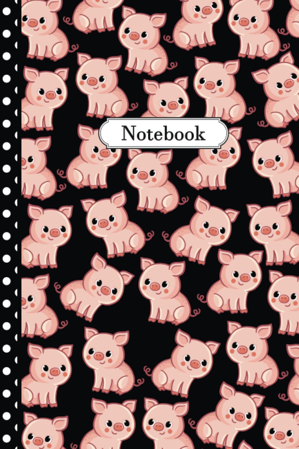 Amazon.com: Pigs Notebook: Pretty Pigs Journal: 100 Pages (6x9") Pigs ...