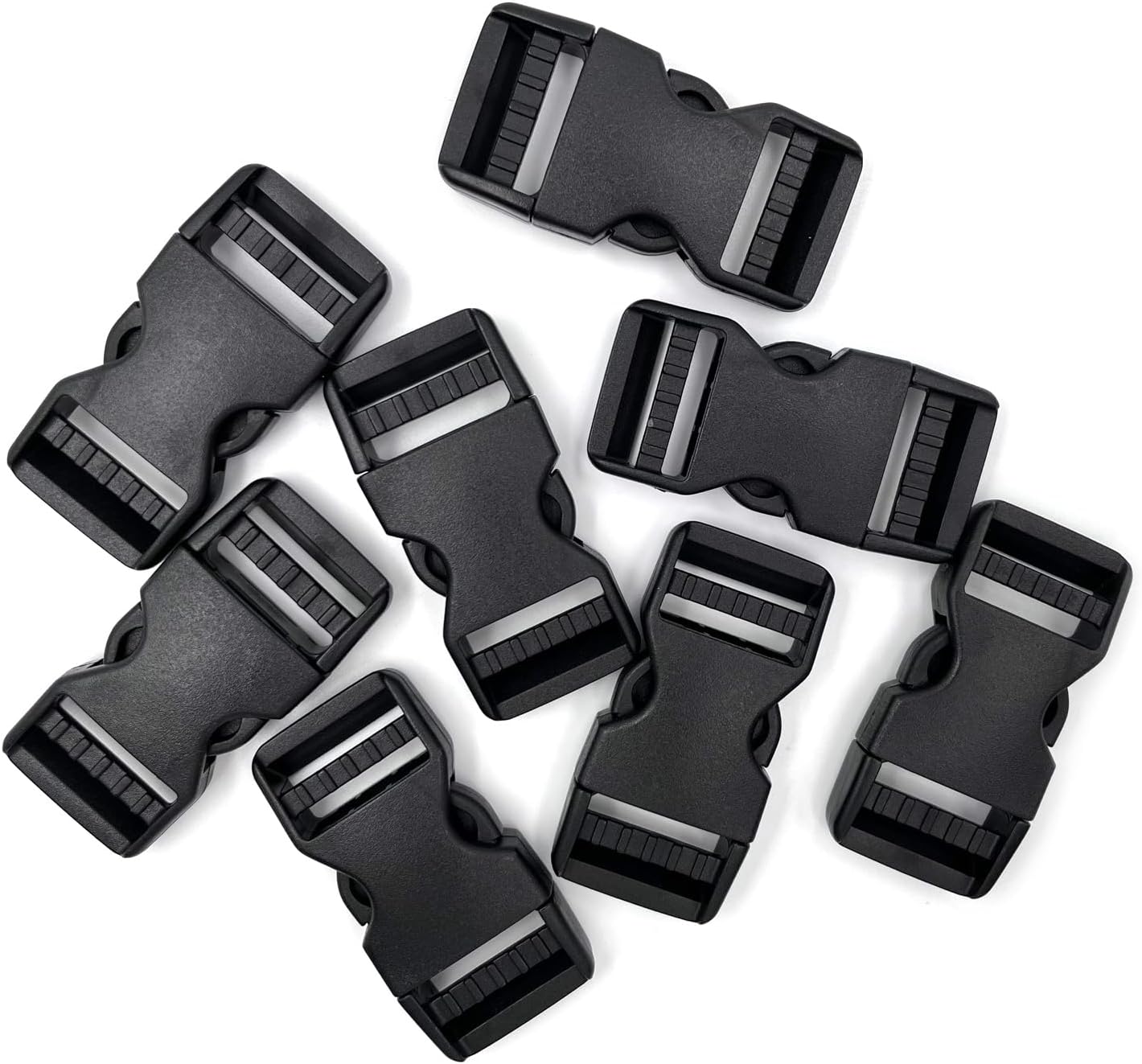 Amazon.com: honigo Quick Side Release Buckles 1" Wide 8 Pcs Dual ...