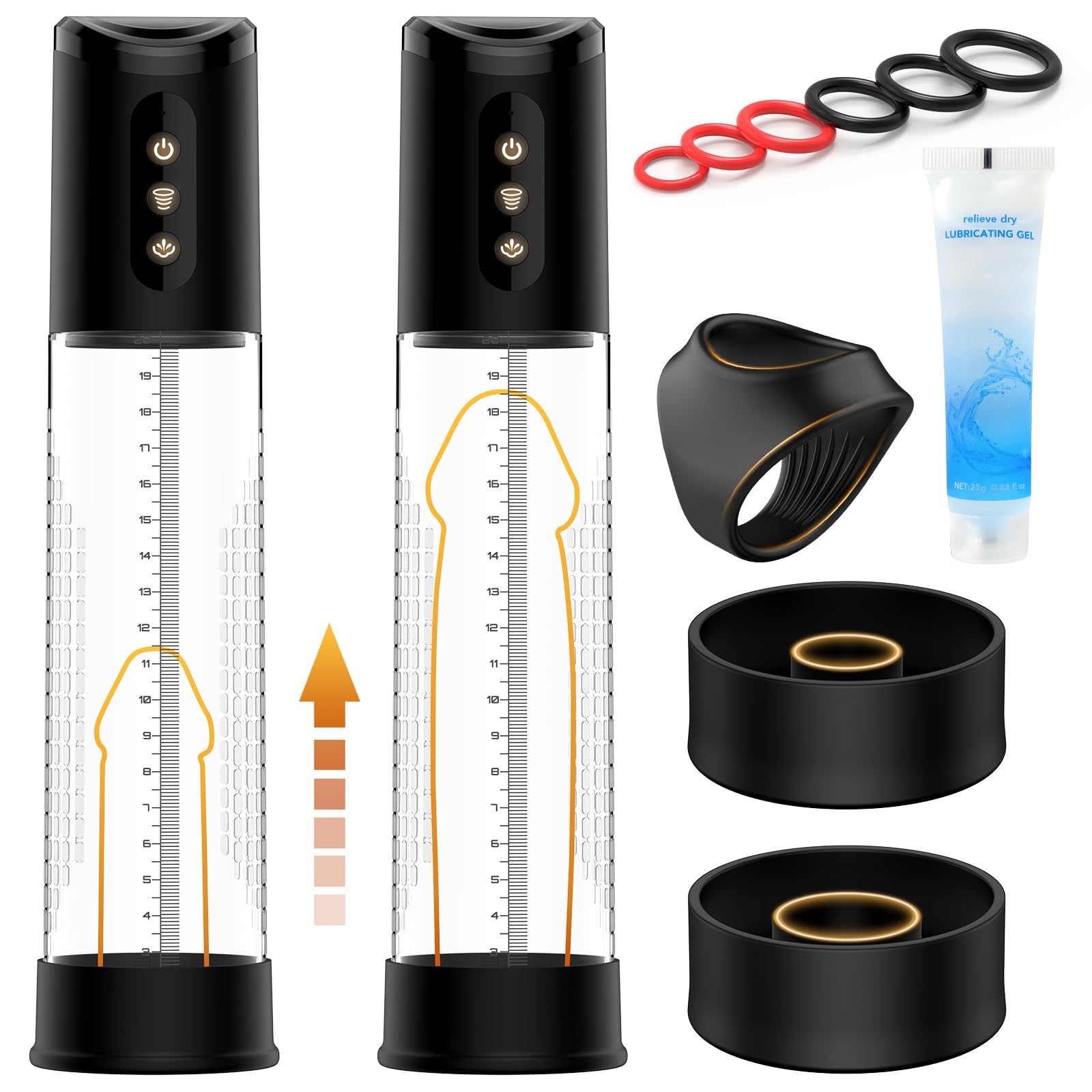 Buy Electric Penis Vacuum Pump Adult Male Toy ment Extend Pump ...