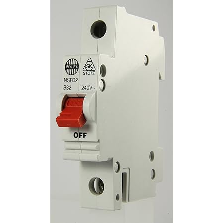 WYLEX 32 AMP TYPE 2 MCB CIRCUIT BRAEKER M6 NSB 32 NSB32 240V BS 3871 ...