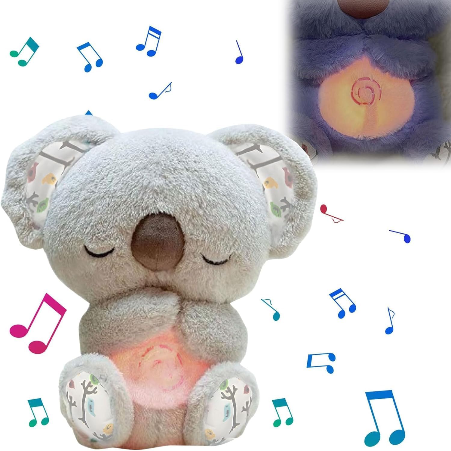 Hugglys Anxiety Bear, Breathing Teddy Bear for Anxiety,Anxiety Relief ...