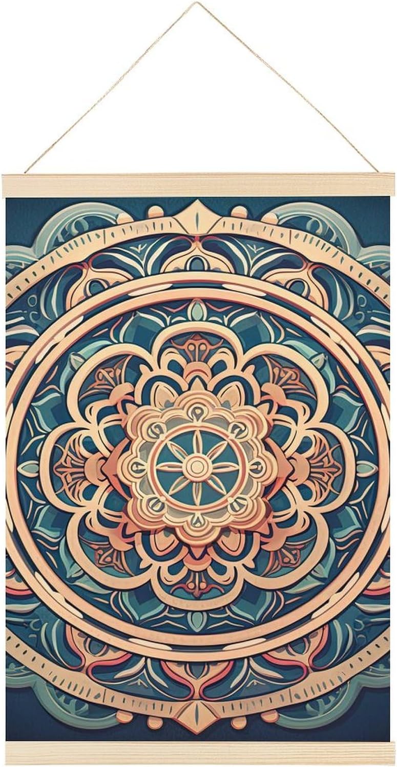 Amazon.com - Magnetic Poster Hanger Frame, Bohe Light Wooden Magnet ...