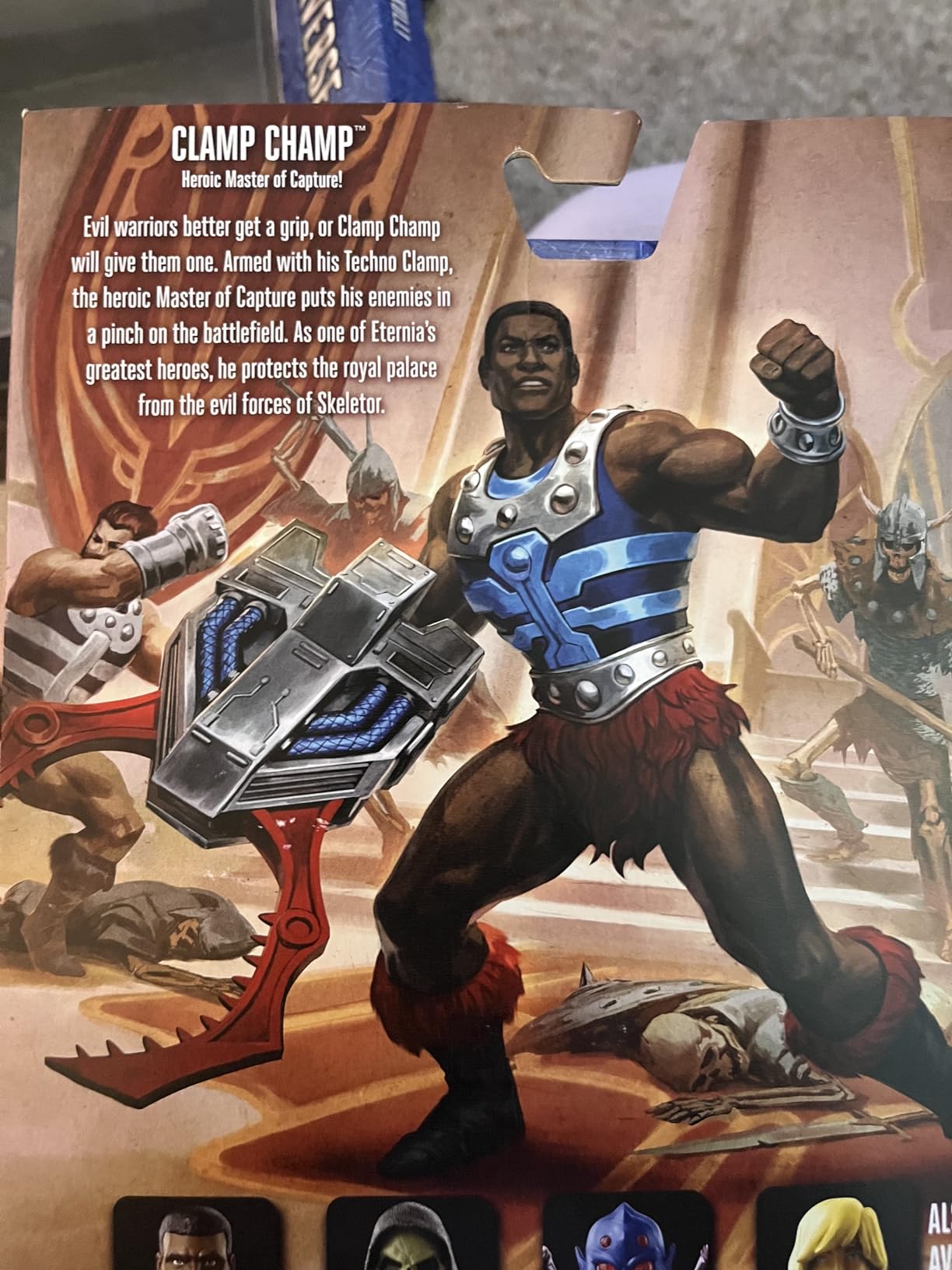 Amazon.com: Masters of the Universe Masterverse Action Figure Clamp ...